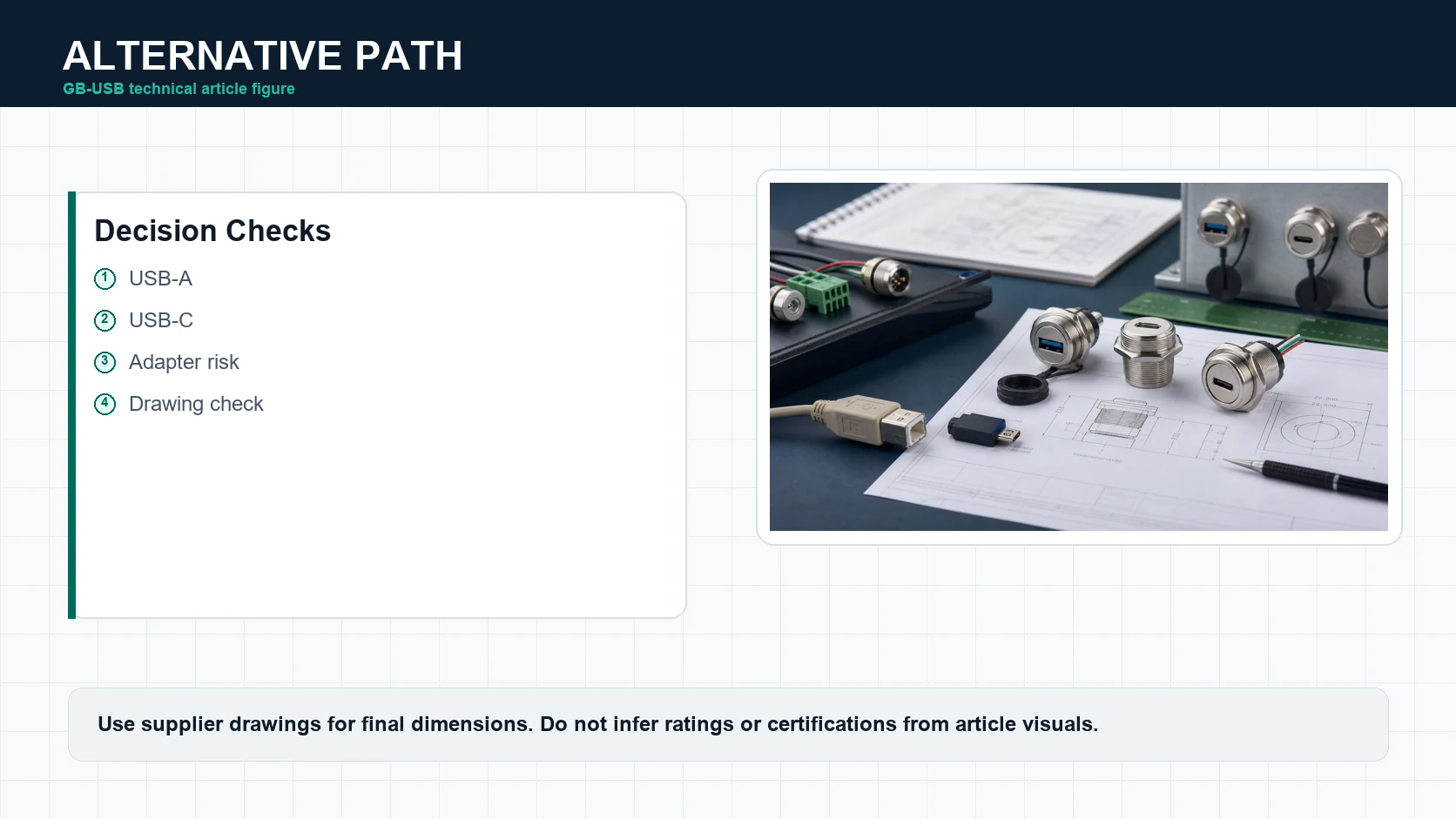 Type-B and Micro USB Panel Mount Connector Requests - Guobin Weiye